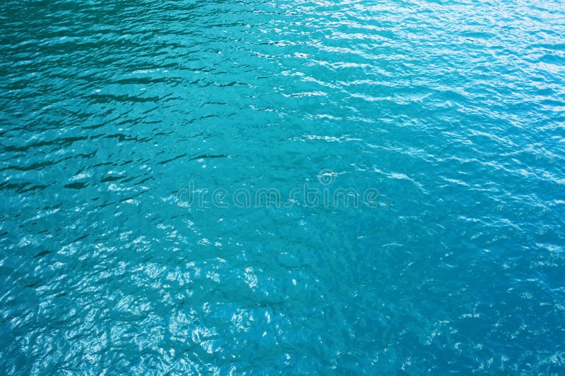 Blue Sea Water Texture Calm and Peaceful Background Top View Stock ...