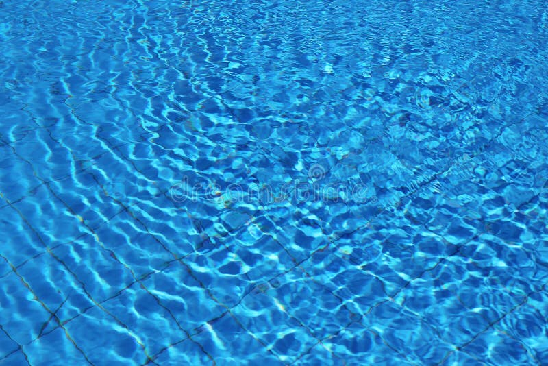 Blue Water in the Pool Background Stock Image - Image of space, bright ...