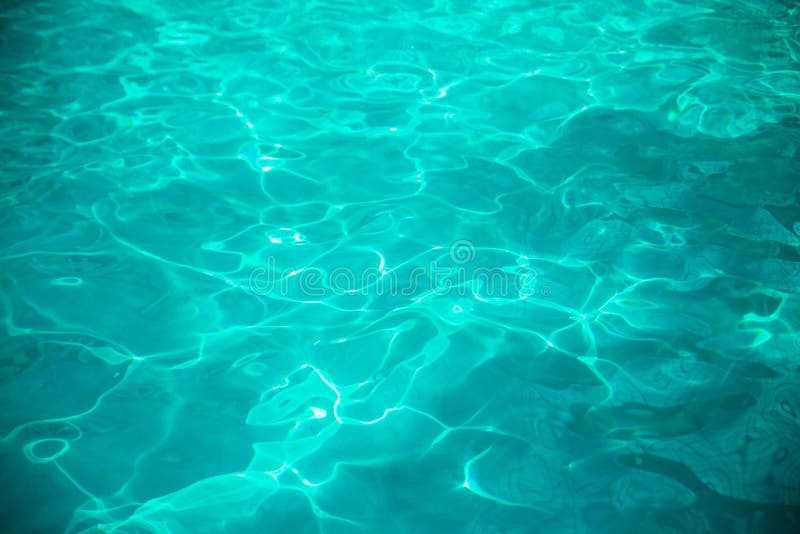 Blue Water Reflection Background. Swiming Pool Stock Image - Image of ...