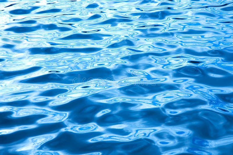 Blue Water Ripples stock photo. Image of curves, flowing - 12110092