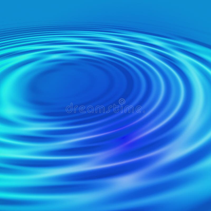 Blue Water Ripples stock illustration. Illustration of waves - 509547