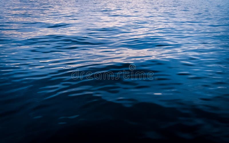 Blue Water Sea Wave. Top View Background and Texture Stock Photo ...