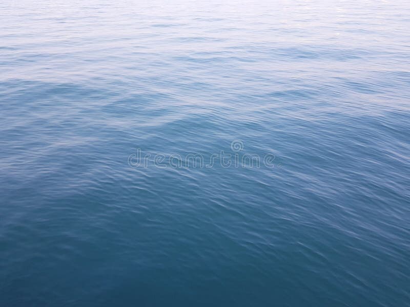 Blue Water and Small Ripples Stock Photo - Image of abstract, marine ...