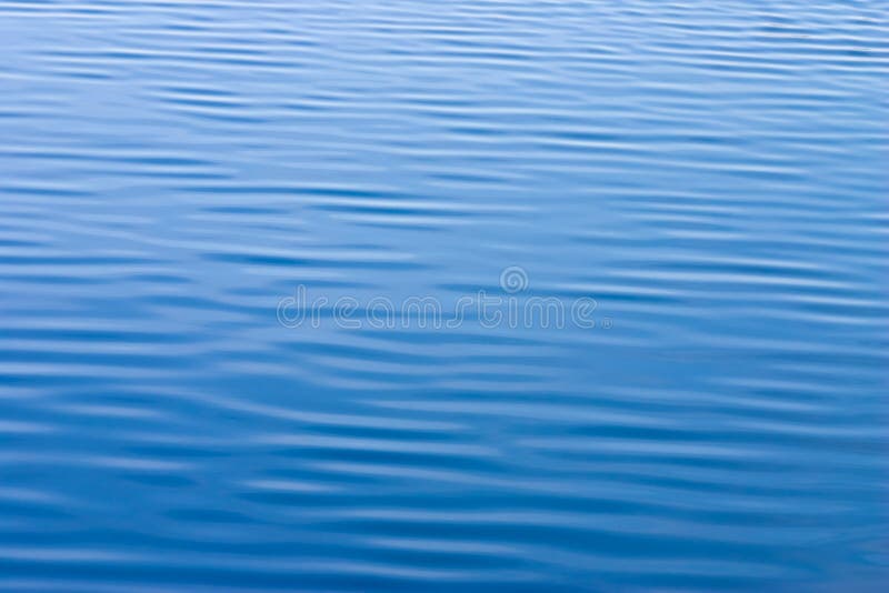 Blue Water with Small Waves Texture Stock Photo - Image of simplicity ...