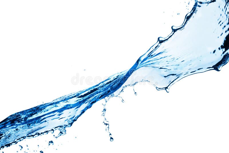 Blue water splash stock image. Image of detailed, splash - 6228501