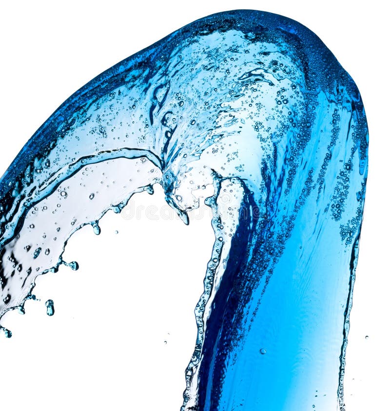 Blue water splash stock image. Image of splash, droplets - 6228617