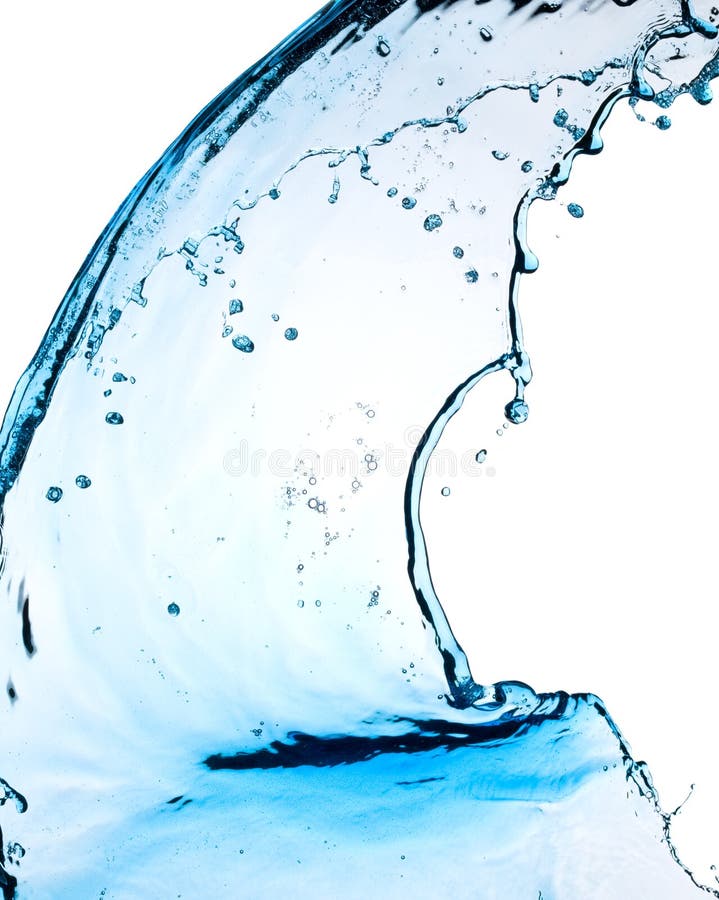 Blue water splash stock image. Image of still, water, motion - 6228659