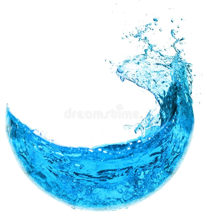 Blue water splash stock image. Image of splash, droplets - 6228617