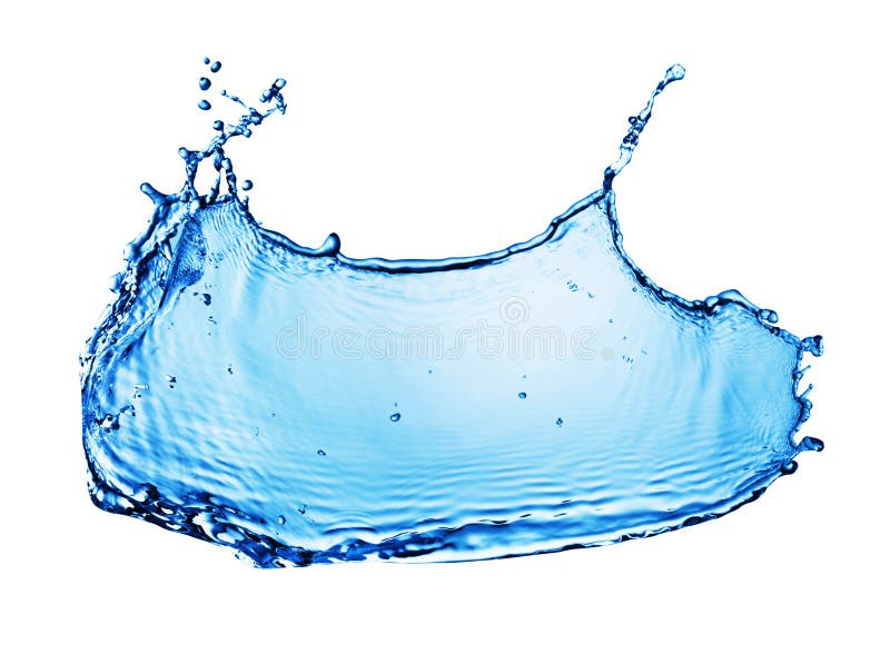 Blue water splash stock image. Image of splash, liquid - 7205159