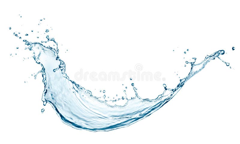 Blue water splash isolated stock image. Image of blue - 278386131