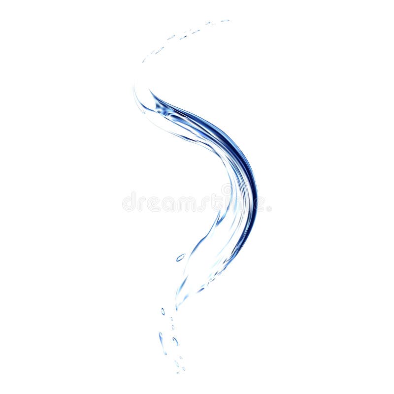 Blue Water Splash Spray Drops Aqua Splashing Blue Background Stock ...