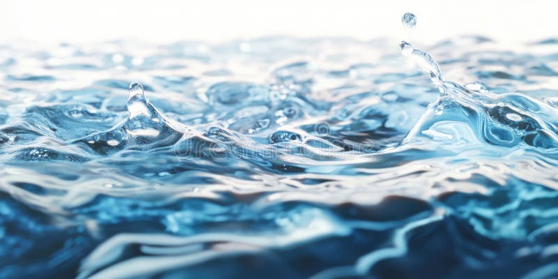 Blue Water Surface stock photo. Image of aquatic, nature - 374312902