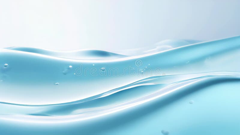 Blue Water Surface Relax Background Stock Video - Video of rising ...