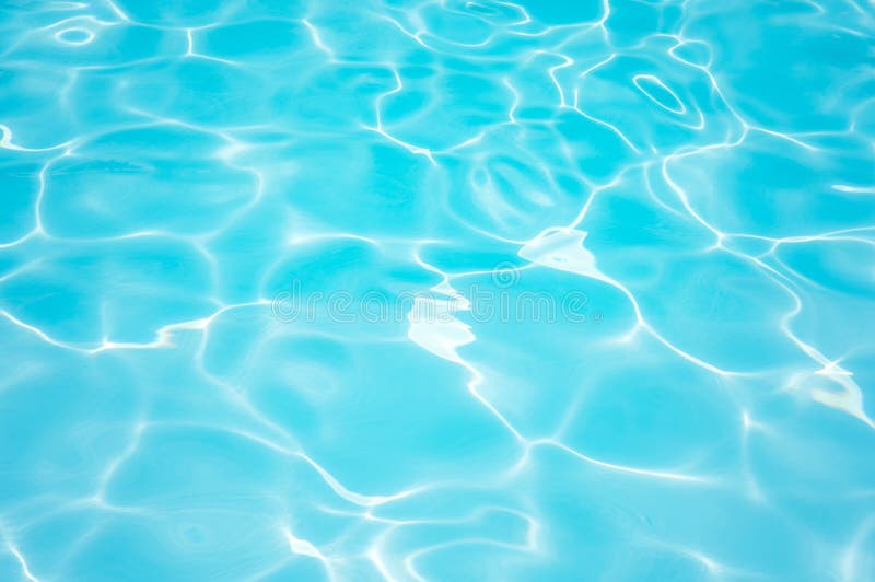 Ripple Wave and Water Surface in Swimming Pool Stock Image - Image of ...