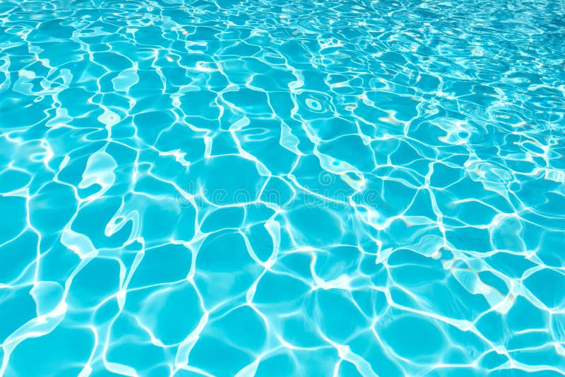 Ripple Wave and Water Surface in Swimming Pool Stock Image - Image of ...