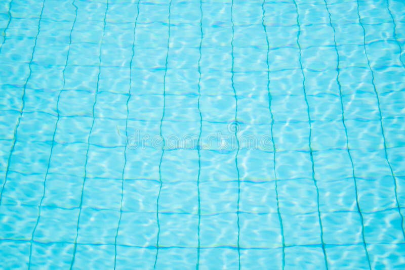 Blue Water in Swimming Pool Stock Photo - Image of bright, liquid ...