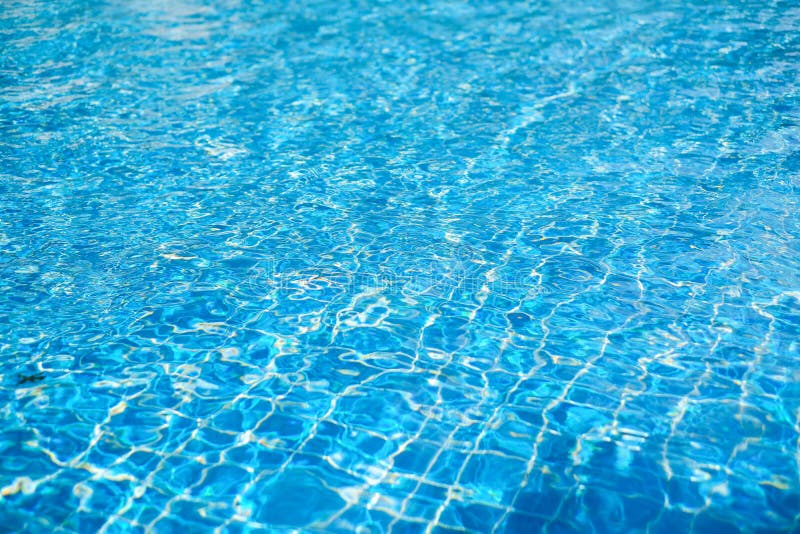Blue Water in Swimming Pool Stock Image - Image of blue, wallpaper ...