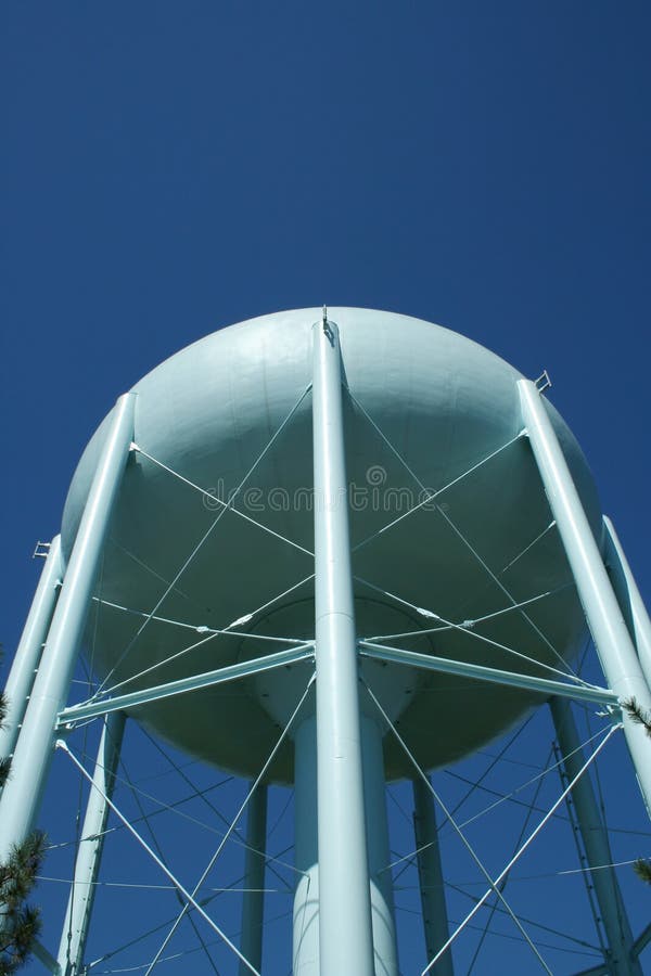 Water Tower stock photo. Image of channel, stay, bracket - 1342398