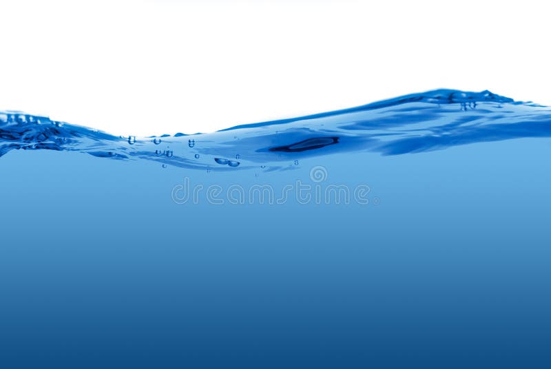 Blue water wave stock image. Image of fluid, blue, drop - 16737943