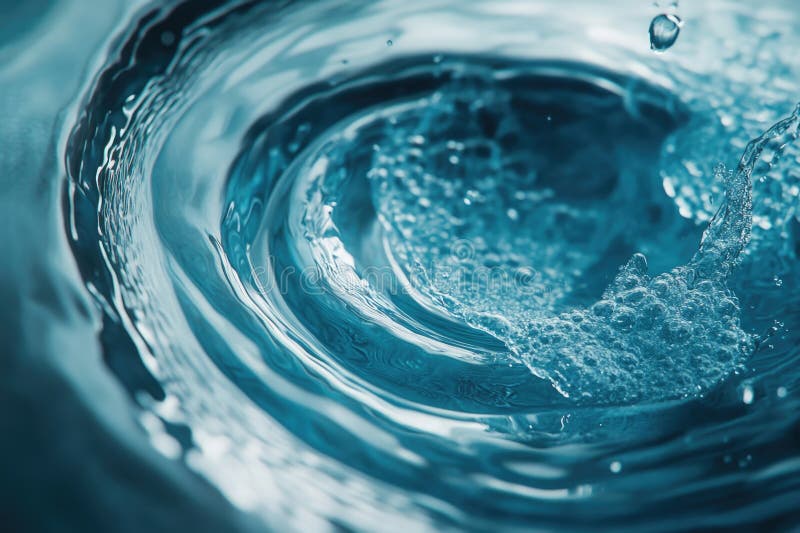 Blue Water Wave Close Up stock image. Image of recreation - 376154923