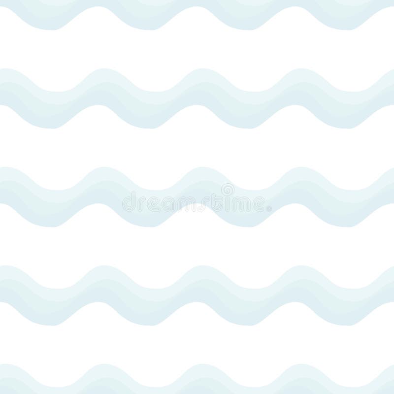 Blue Water Wave Sea Line Pattern Background Stock Vector - Illustration ...