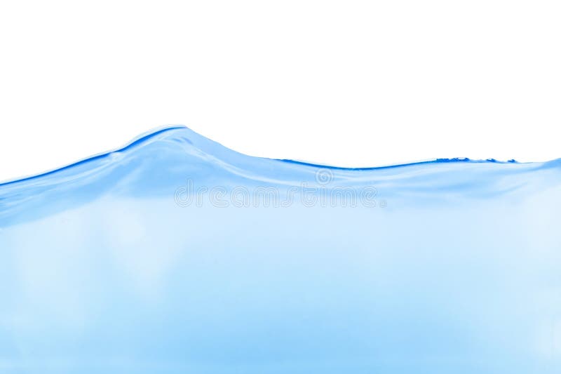 Blue Water Waves Blurred Abstract Background Stock Photo - Image of ...