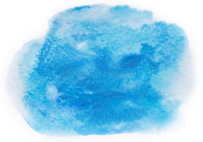 Blue Watercolor stock illustration. Illustration of pattern - 68548782