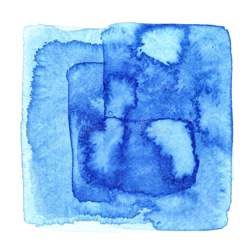 Blue square stencil frame stock illustration. Illustration of grubby ...