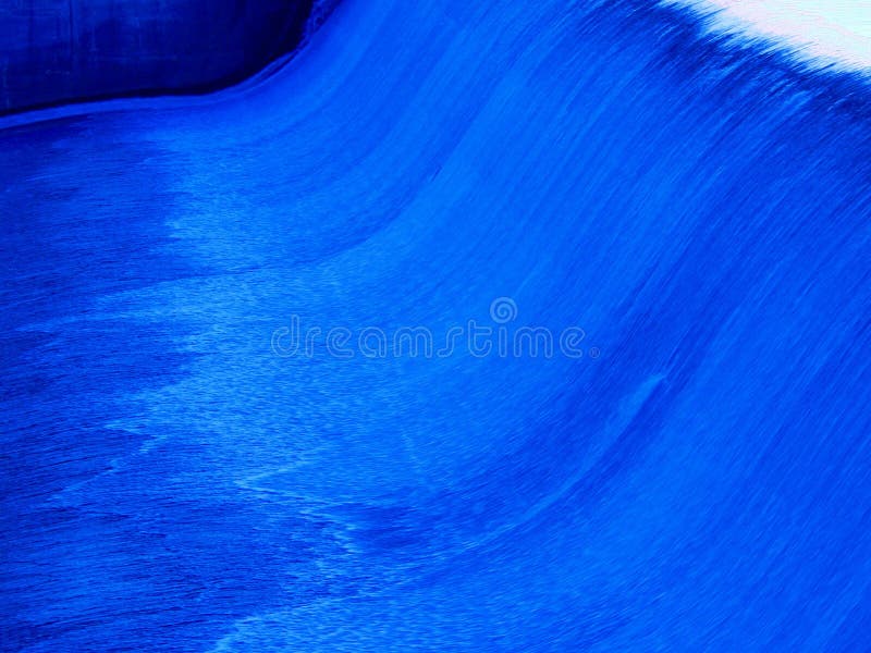 Blue Waterfall stock image. Image of background, abstract - 122317