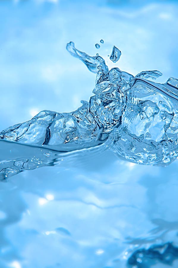 Blue wave stock photo. Image of close, copy, motion, space - 5171618