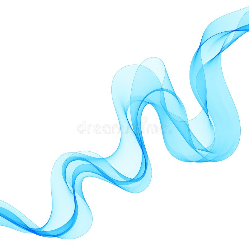 Blue Wave. Abstract Background. Advertising Layout. Design for Brochure ...