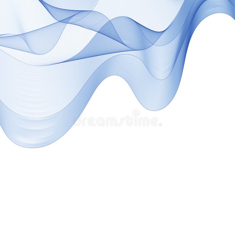 Blue Wave. Abstract Vector Design. Wave Pattern. Eps 10 Stock Vector - Illustration of wave ...