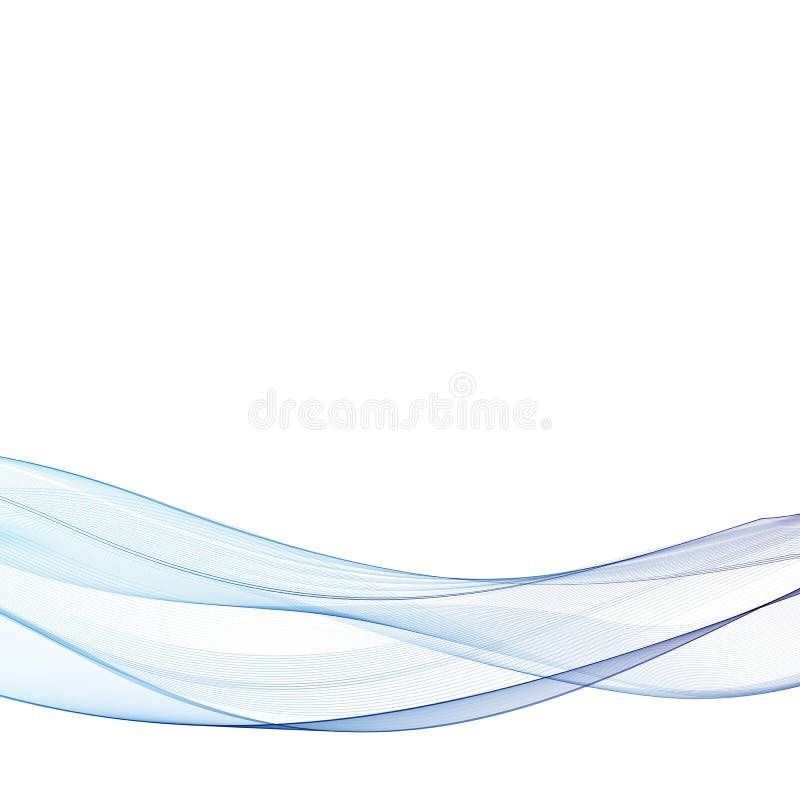 Blue Wave. Layout for Design. Idea for Business. Eps 10 Stock Vector ...