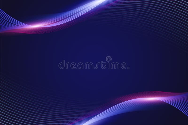 Blue Wave Light Screen Gradient Texture Background Stock Illustration ...