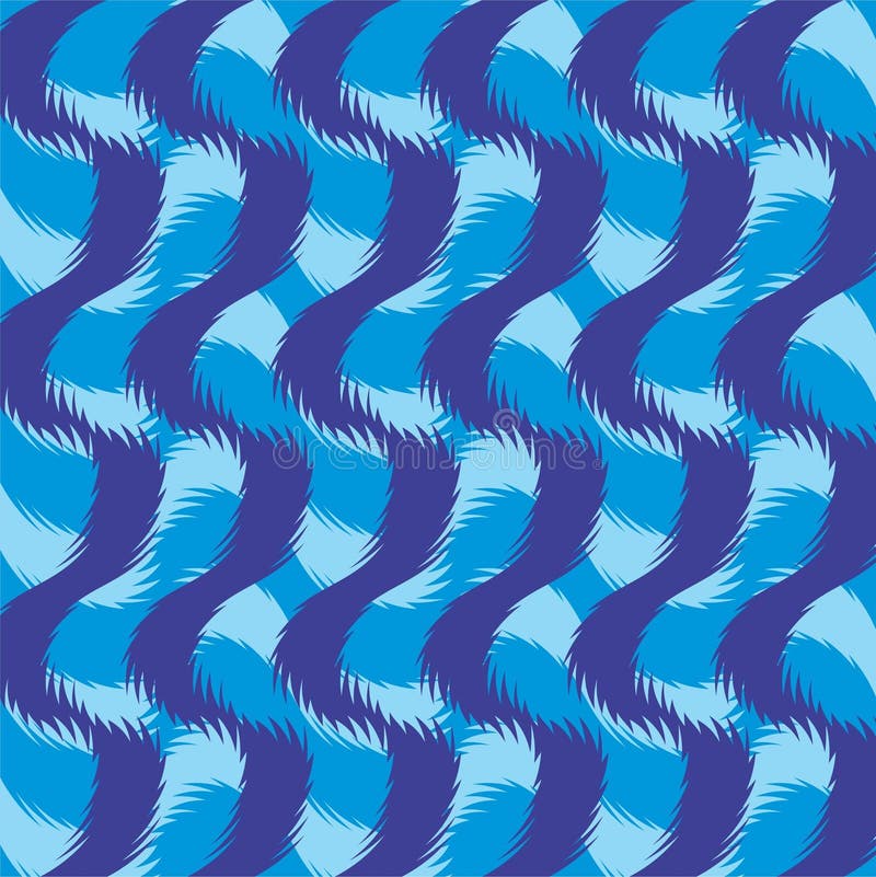 Abstract Seamless Pattern with Waves. Images Cdr X6 Stock Vector ...