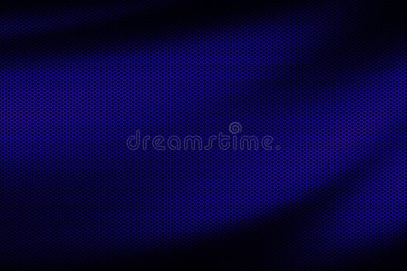 Blue wave metallic mesh stock illustration. Illustration of color ...