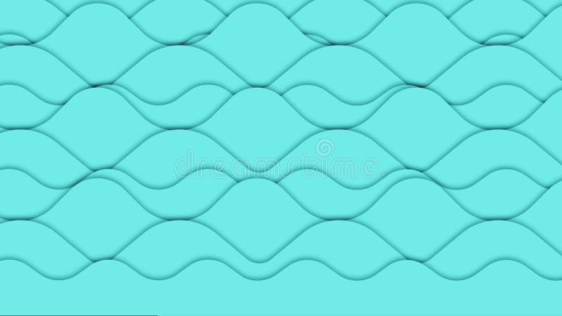 Blue Wave. Abstract Loop Animation Stock Video - Video of animation ...