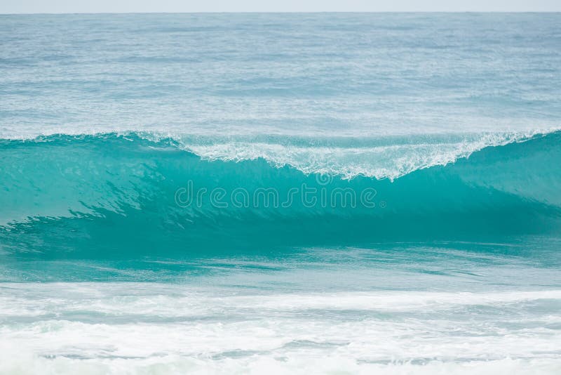 Blue Wave stock image. Image of landscape, surfing, motion - 76500203