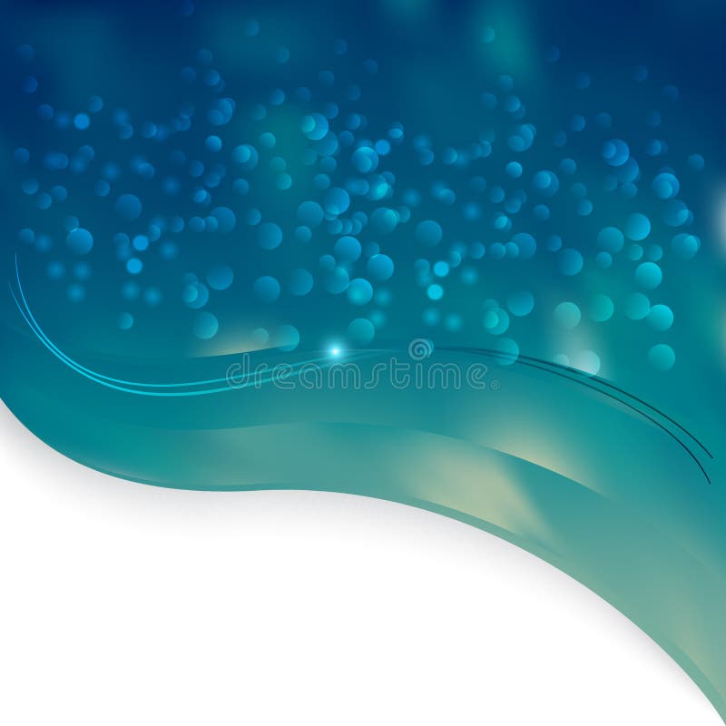 Blue Wave Ppt Background Illustrator Beautiful Elegant Illustration ...