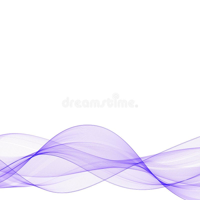 Blue Wave. Vector Illustration. Abstract Layout for Presentation Design ...