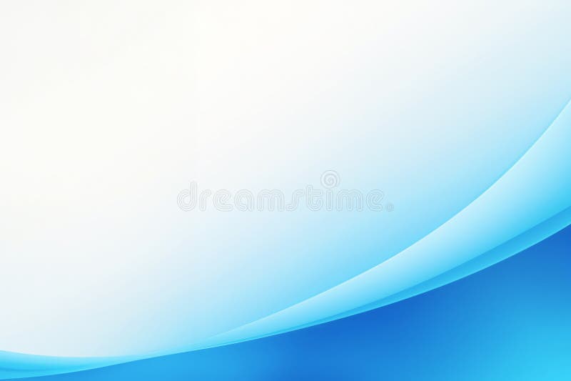 Blue Wave on White Background for Powerpoint Presentation Background ...