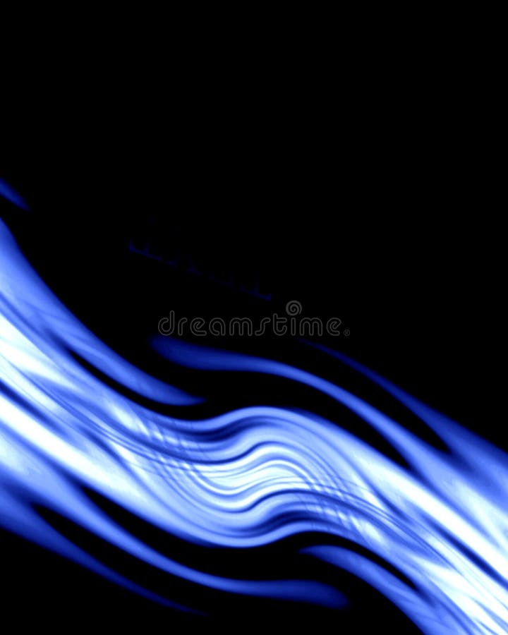 Blue waves stock illustration. Illustration of dynamic - 5733221