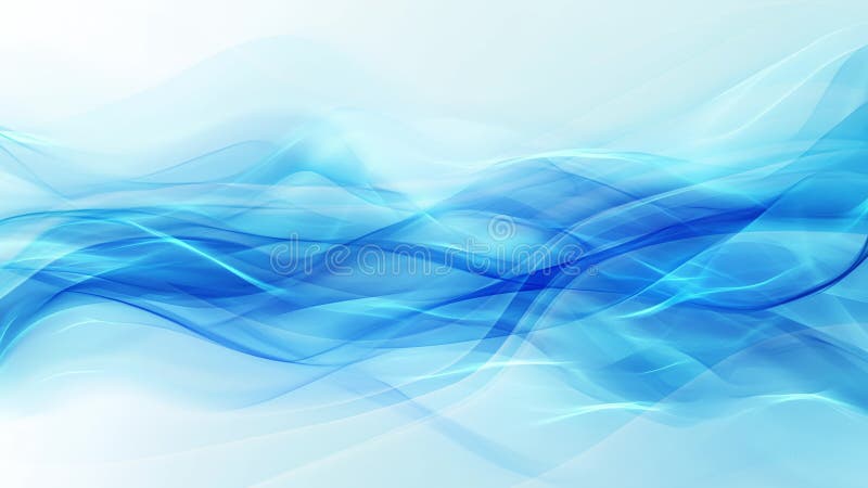 Blue Waves Animated Background Stock Footage - Video of glowing ...
