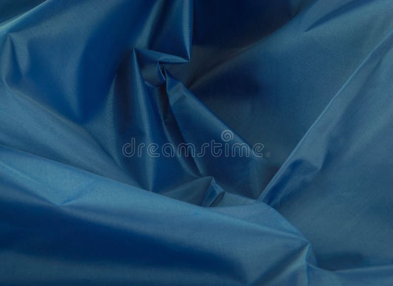 Blue Waves - Fabric Texture Stock Photo - Image of canvas, blue: 199021378