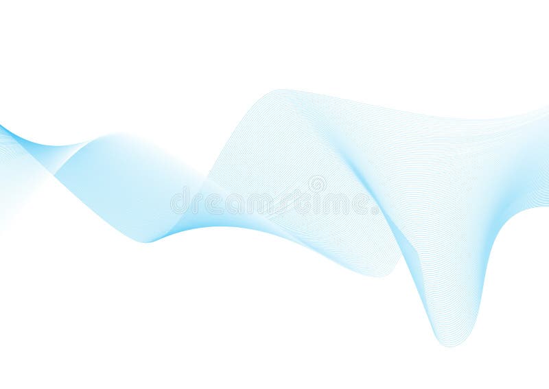 Blue waves flow background stock vector. Illustration of header - 237940628