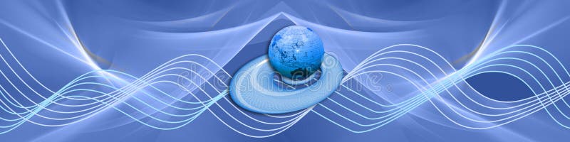 Internet Waves and Connections Stock Illustration - Illustration of ...