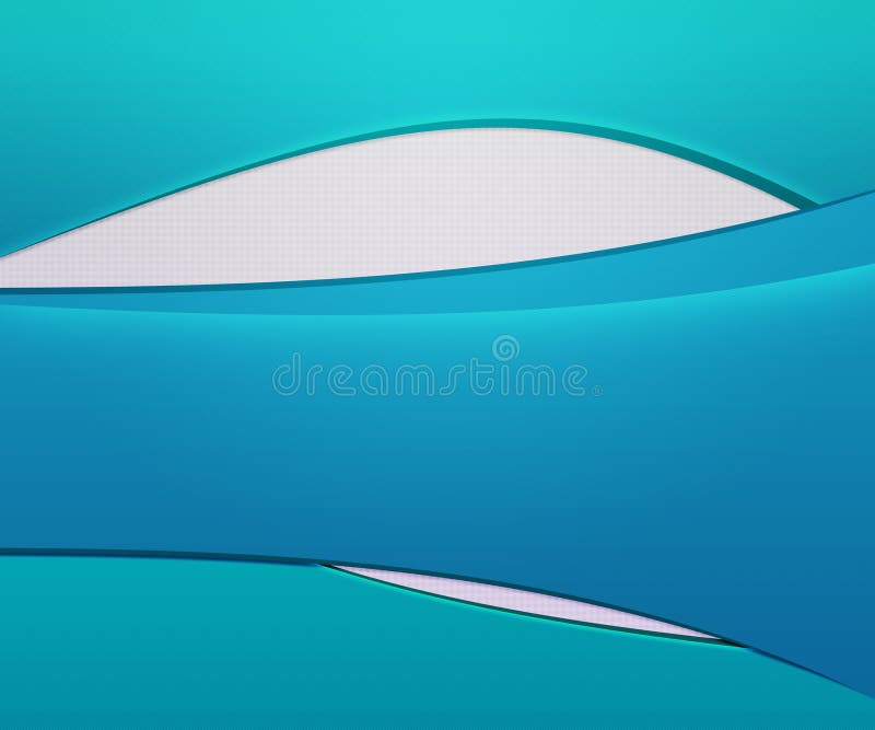 Blue Waves Simple Background Stock Illustration - Illustration of ...