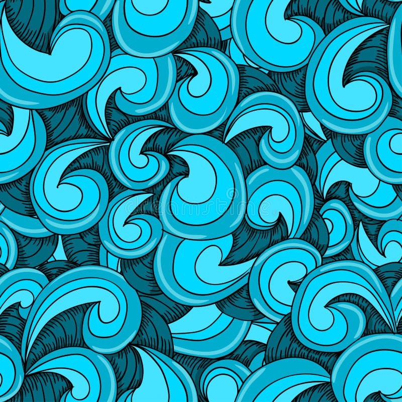 Zentangle Waves Stock Illustrations – 1,514 Zentangle Waves Stock ...