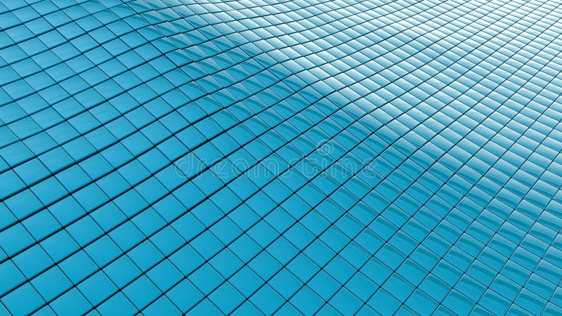Wavy Tiles stock illustration. Illustration of geometric - 19097368