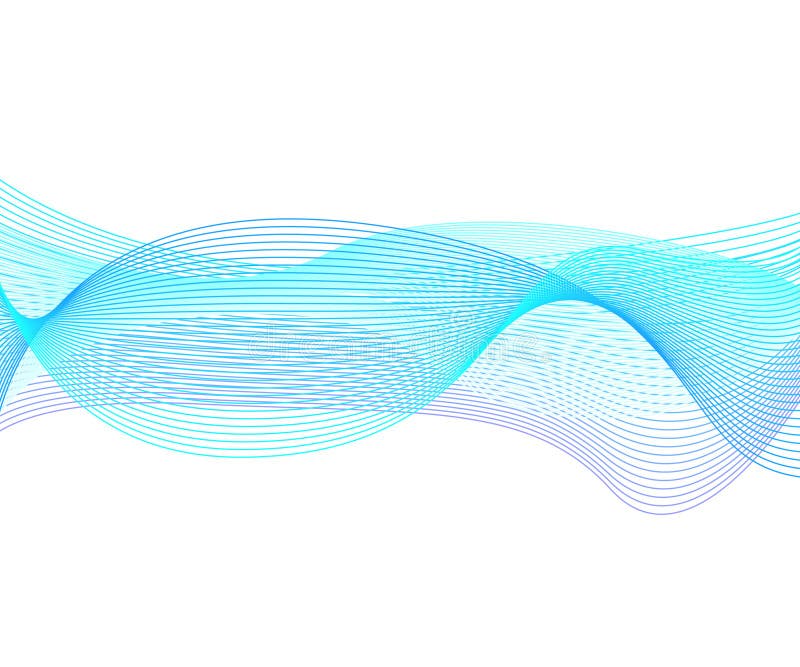 Blue Wavy Background Picture. Image: 4411842